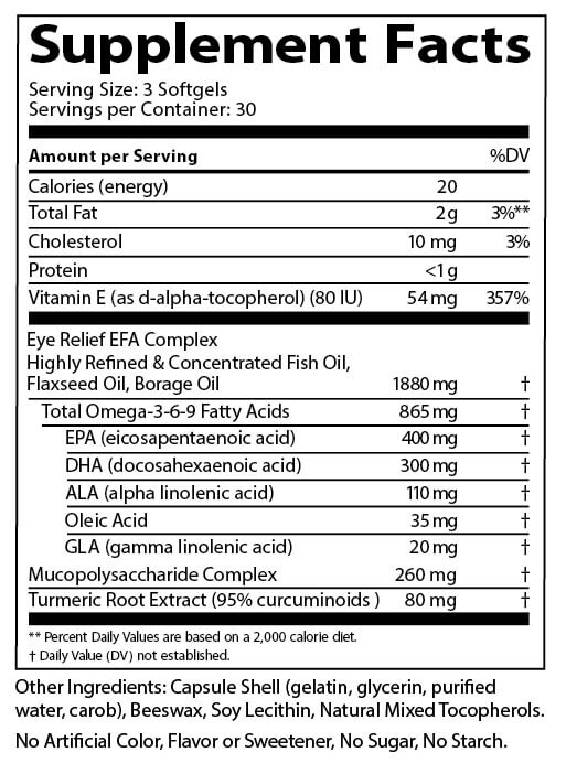 EyeRelief™ – Doctor's Advantage® – Supports Healthy Tear Function – PRN ...