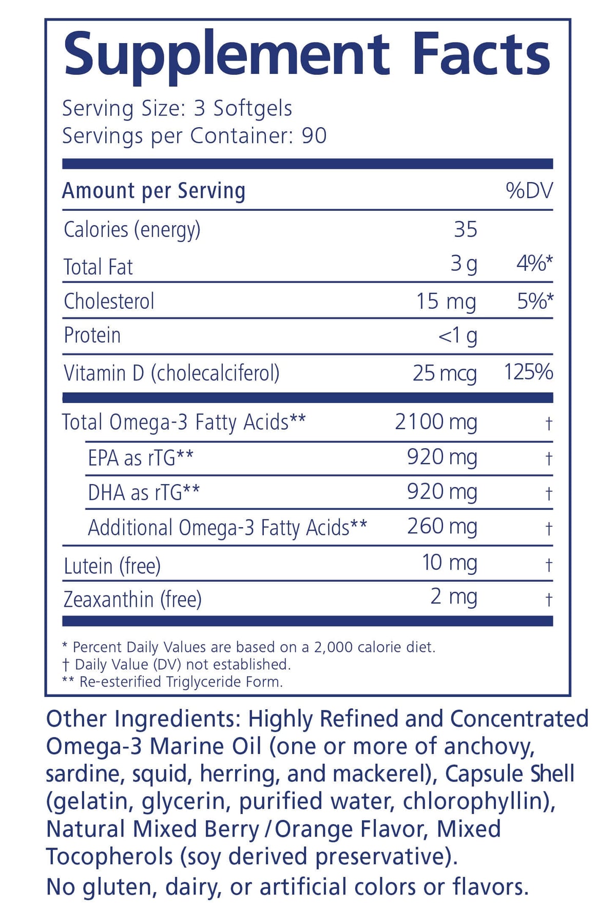 numaqula Omega-3 + Lutein & zeaxanthin – Macular Health Support – PRN ...