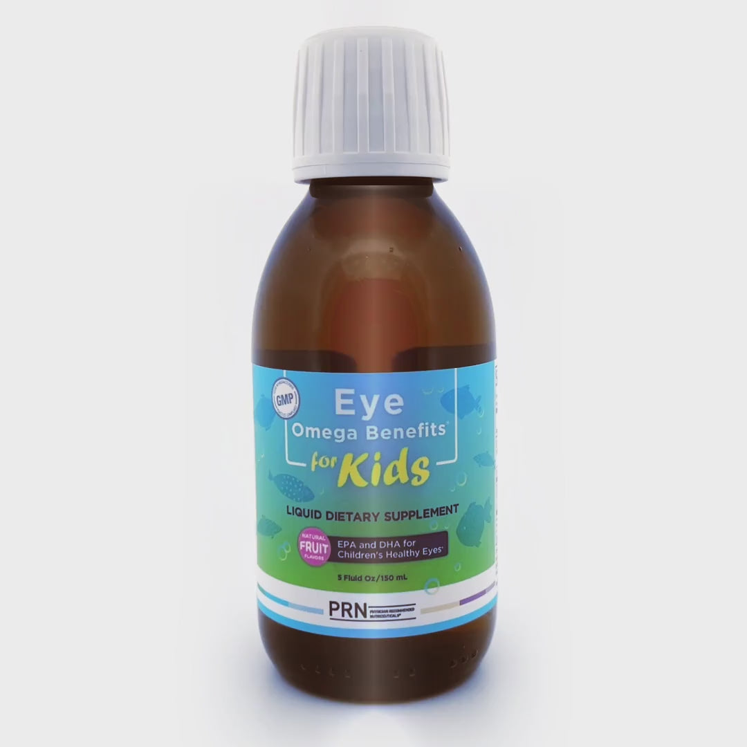 Eye Omega Benefits for Kids - Liquid Omega-3s – Support for Vision ...